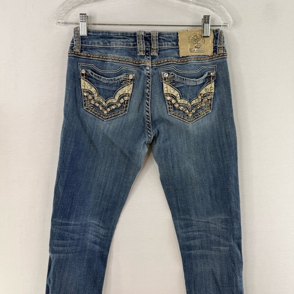 L.A. idol | Jeans | Vintage La Idol Usa Blue Denim Jeans With ...